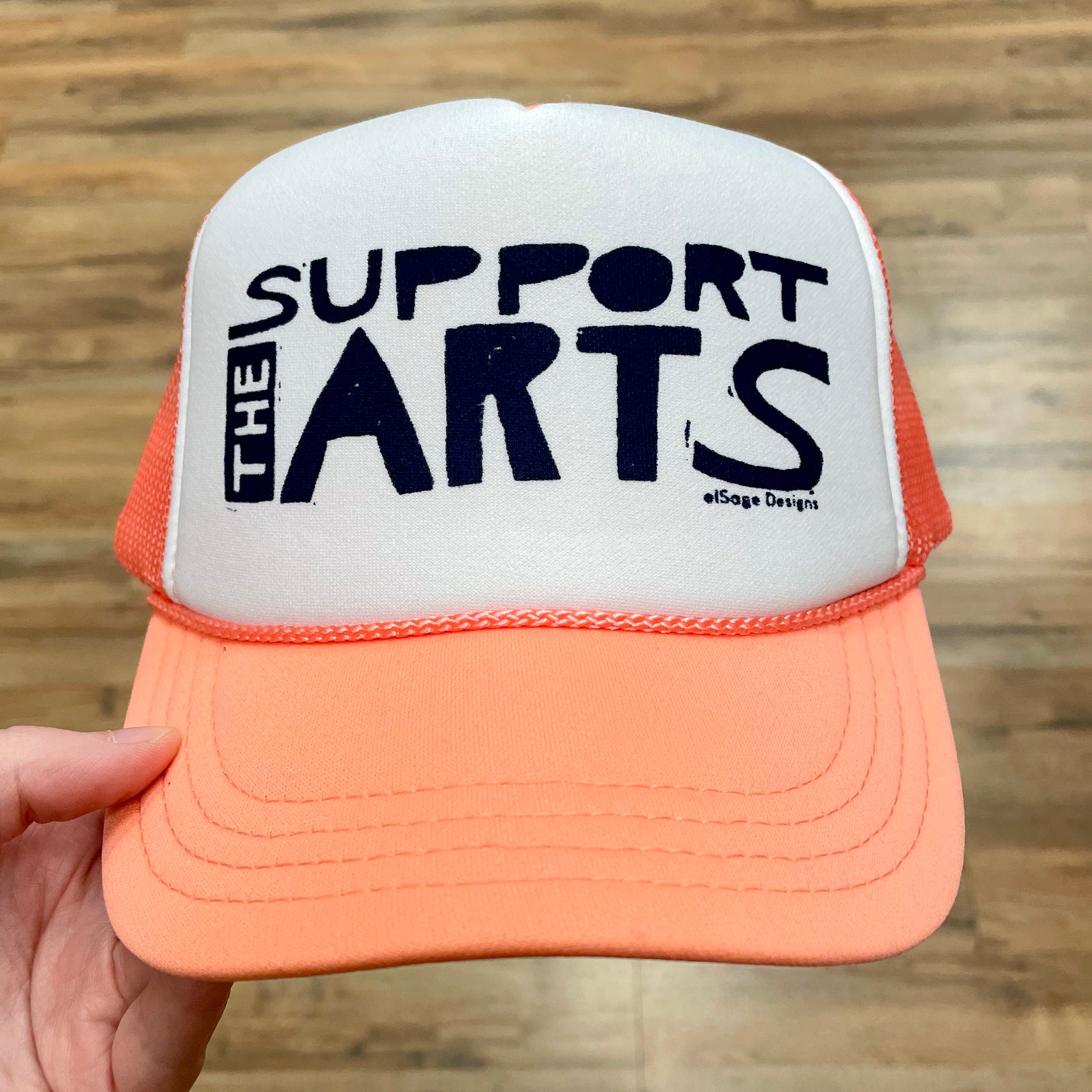 Support The Arts Kid's Foam Trucker Hats – elSage Designs